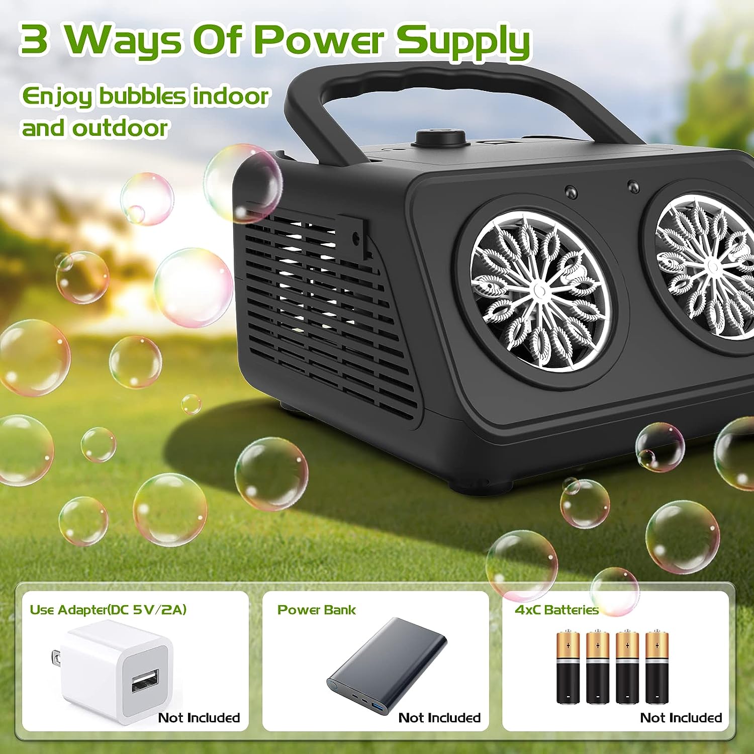 Zerhunt Bubble Machine Black-Zerhunt