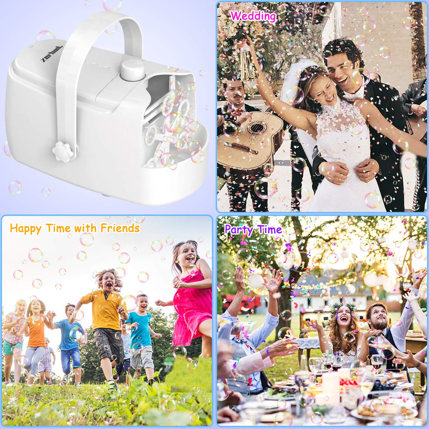 Bubble Machine White-Zerhunt