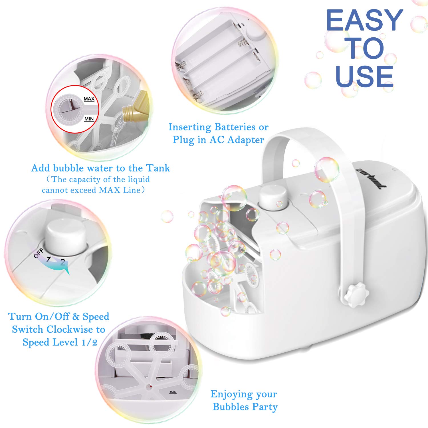 Bubble Machine White-Zerhunt